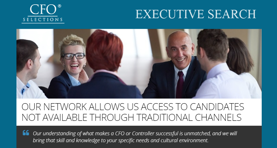 CFO & Controller Executive Search